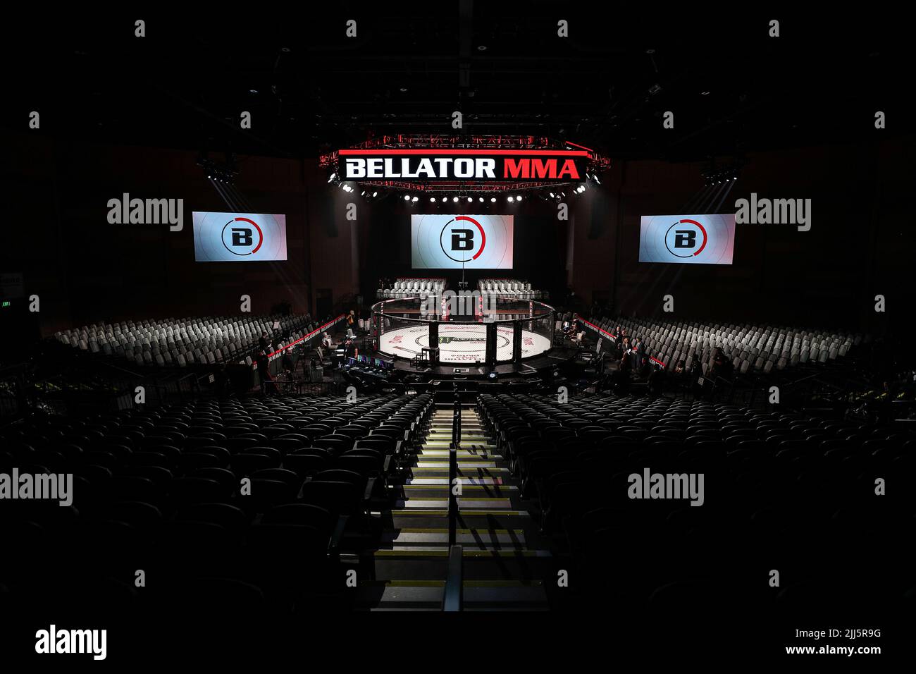 Overall view of the Emerald Queen Event Center prior to Bellator 283 in ...