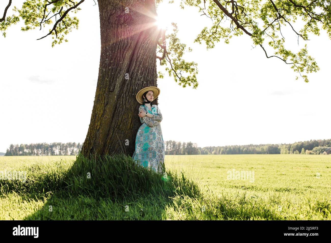 Tree from standing under sky hi-res stock photography and images - Alamy