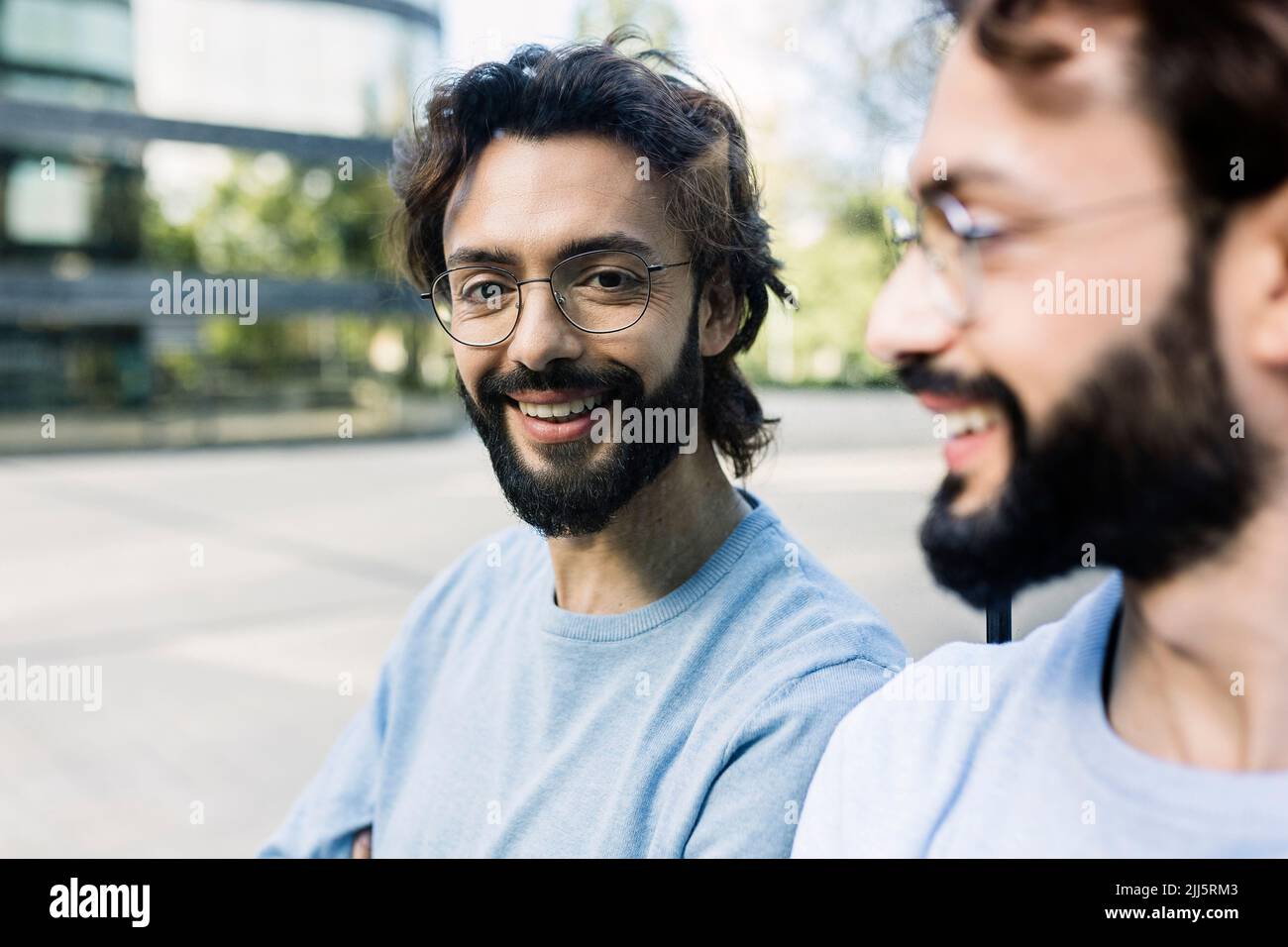 Reflections on faces hi-res stock photography and images - Alamy