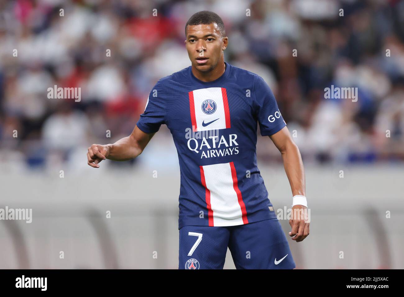 Saitama, Japan. 23rd July, 2022. Kylian Mbappe (PSG) Football/Soccer ...