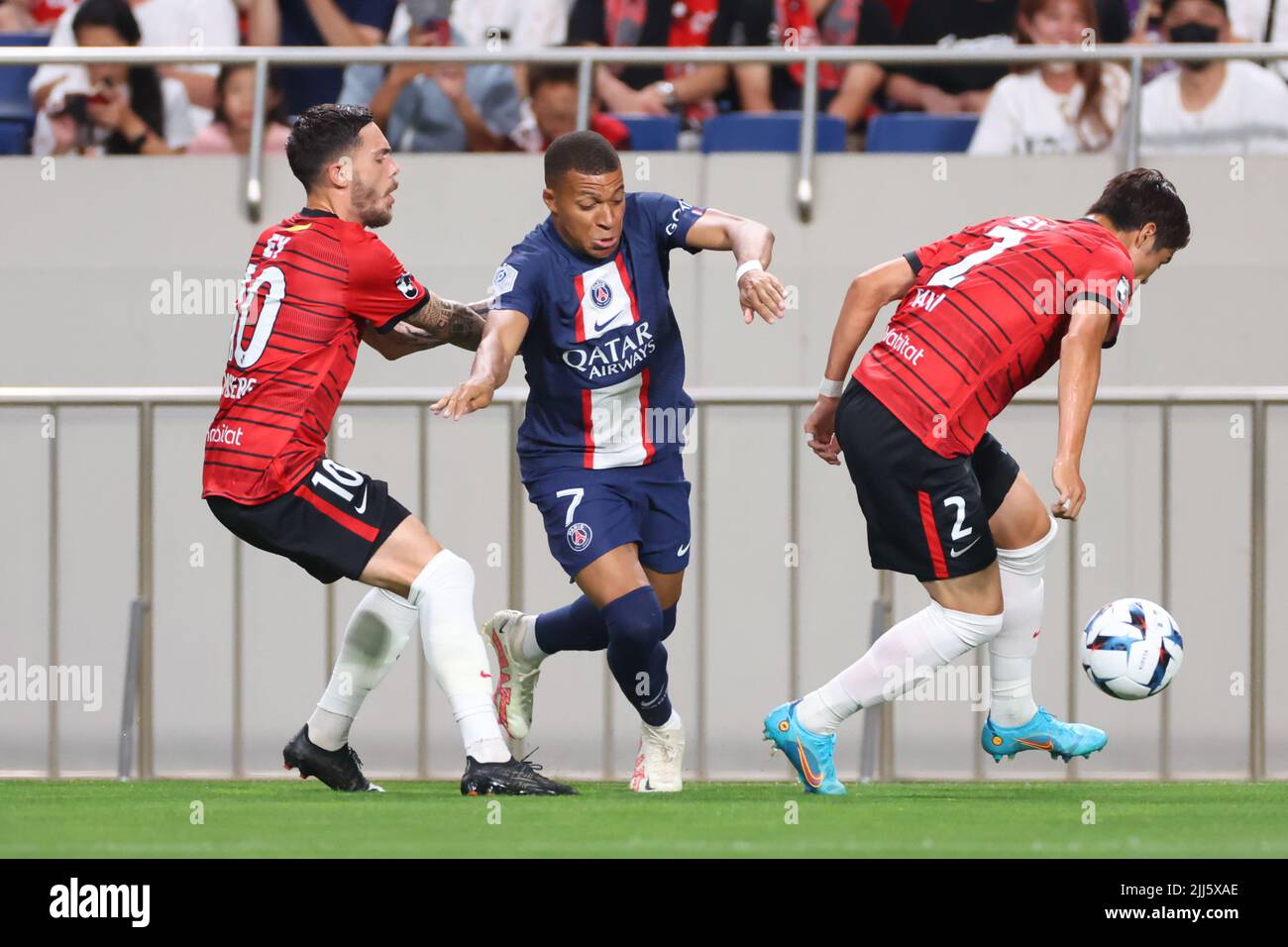 Saitama, Japan. 23rd July, 2022. Kylian Mbappe (PSG) Football/Soccer ...
