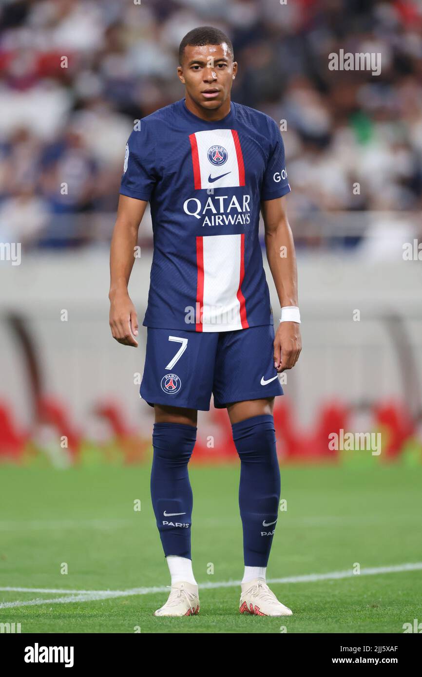 Saitama, Japan. 23rd July, 2022. Kylian Mbappe (PSG) Football/Soccer ...