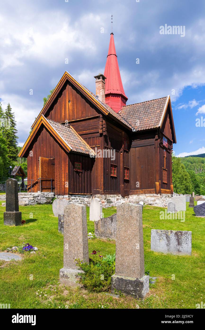 Medieval stave church hi-res stock photography and images - Alamy