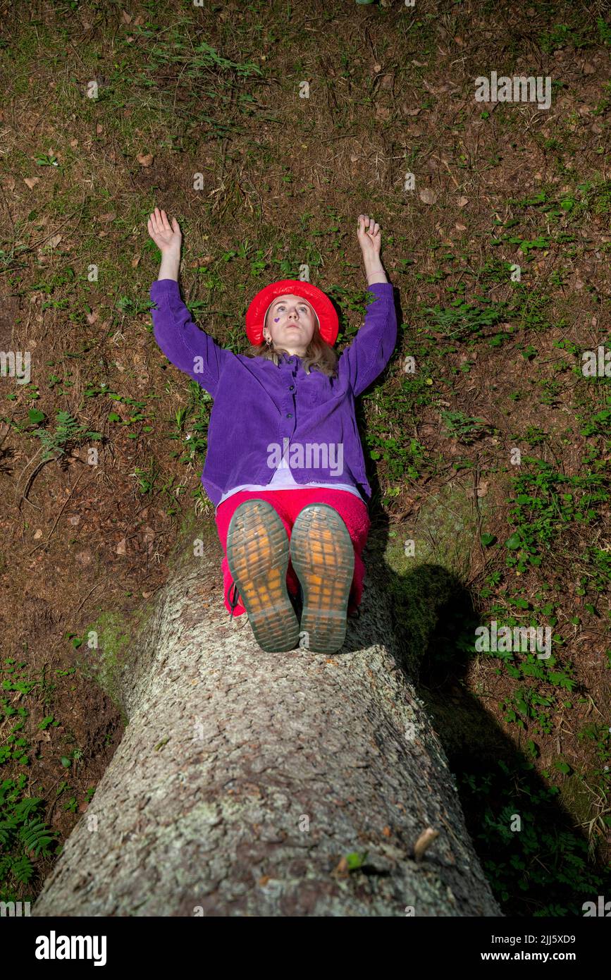 Raised trunks hi-res stock photography and images - Alamy