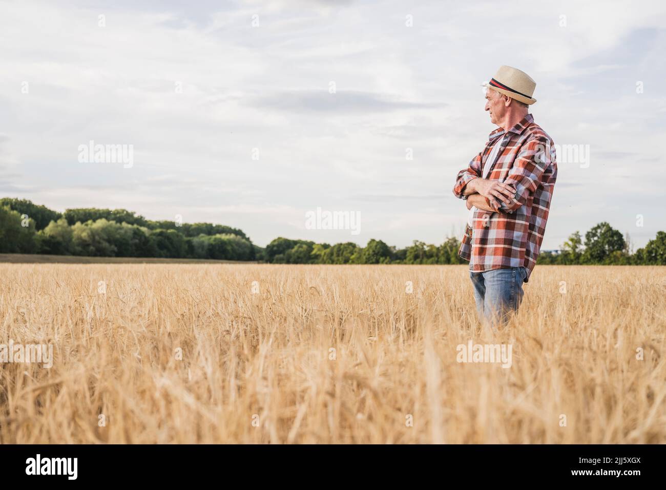 Farmer in work attire hi-res stock photography and images - Alamy