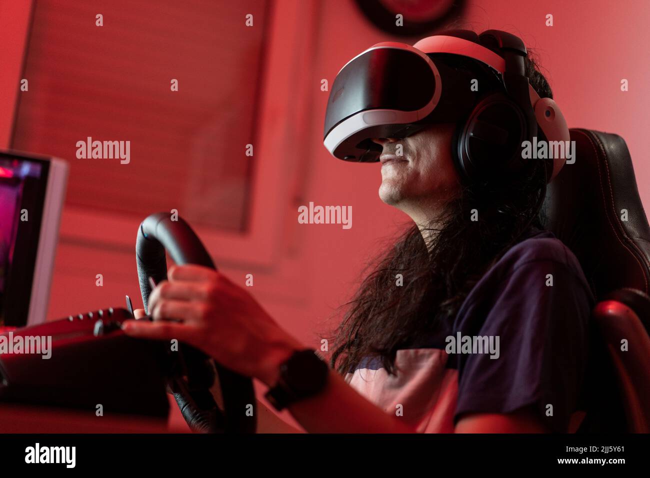 Racing simulators games hi-res stock photography and images - Alamy