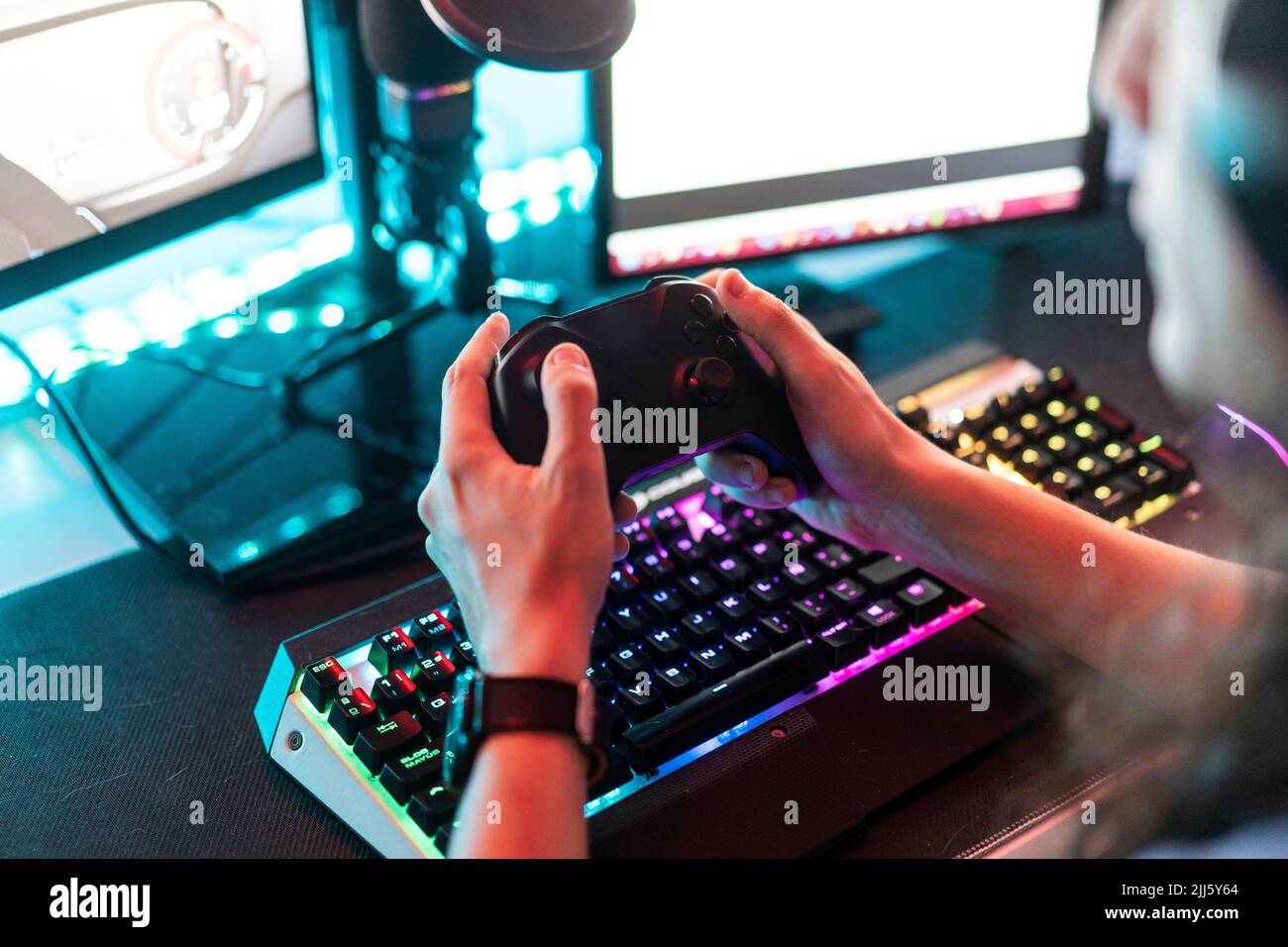 Video game control device hi-res stock photography and images - Alamy