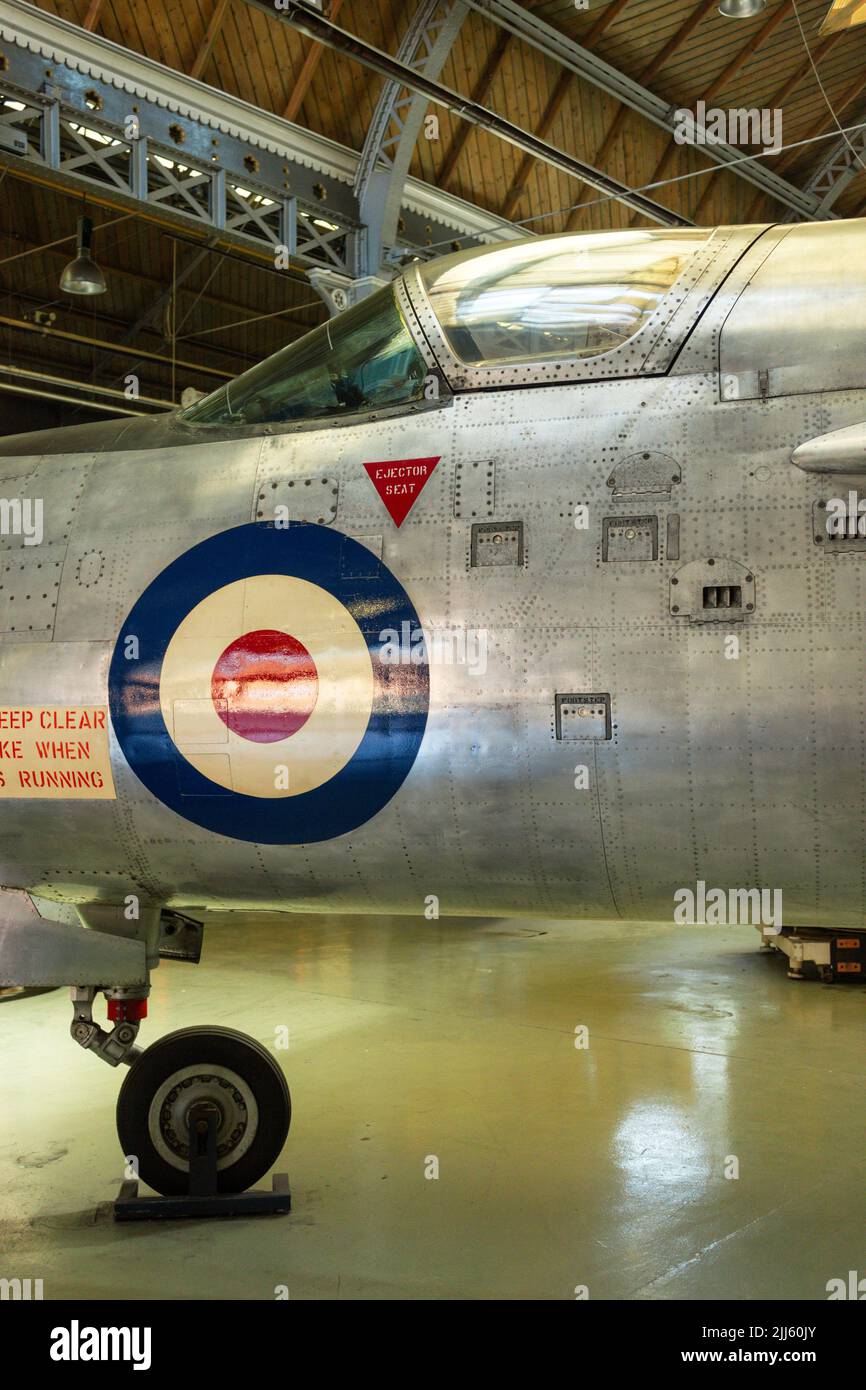English Electric P1A. Air and Space Hall. Manchester Museum of Science ...