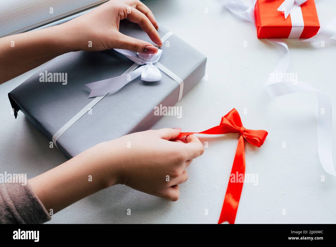 Preparation present hi-res stock photography and images - Alamy