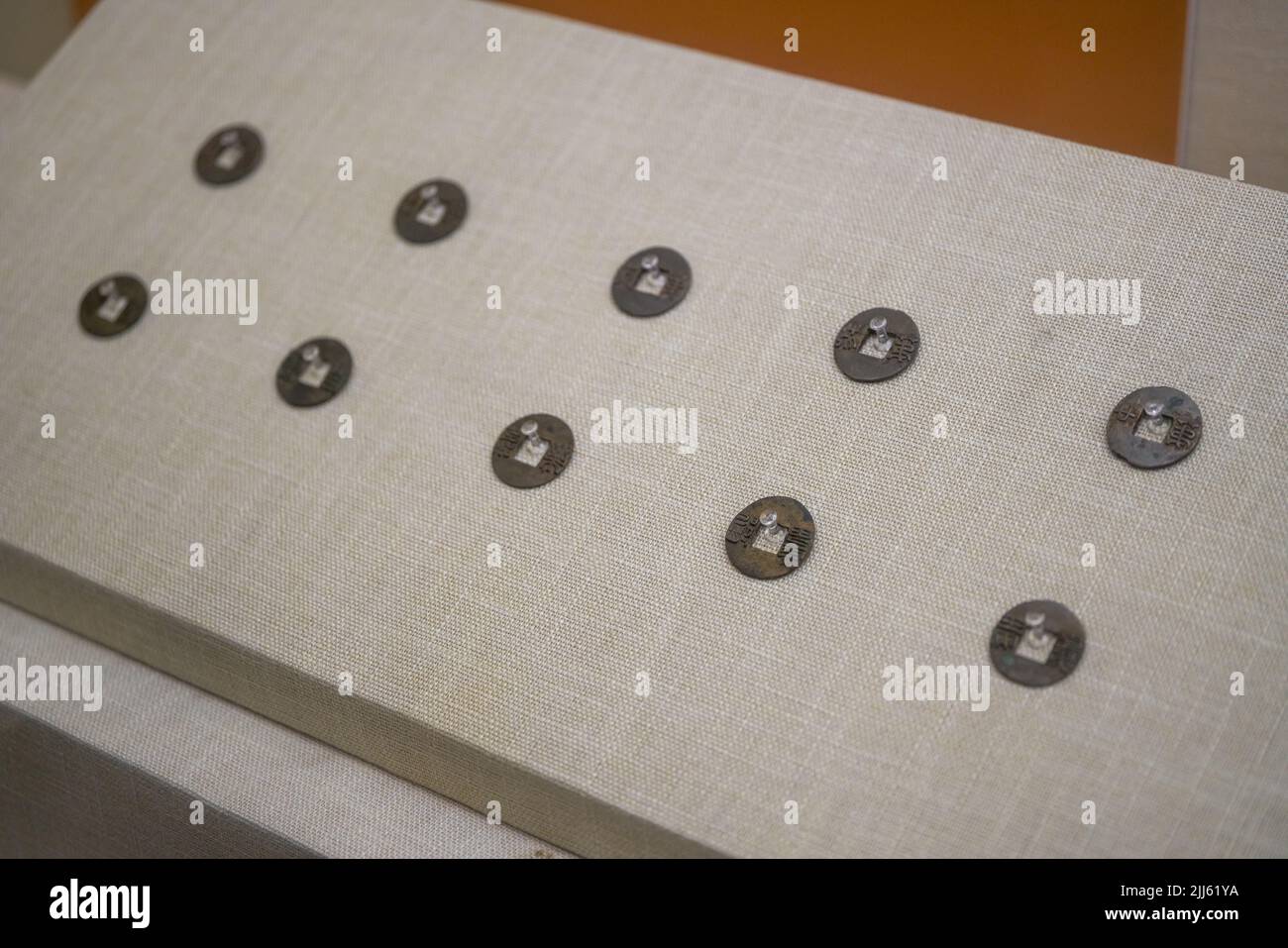 Ancient Chinese cultural relics of the Han Dynasty in the museum ...