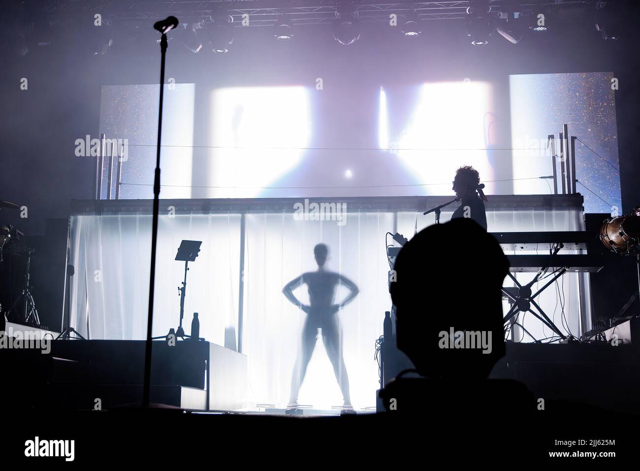 BARCELONA - JUN 17: Nathy Peluso (trap, jazz, rap and salsa singer and ...