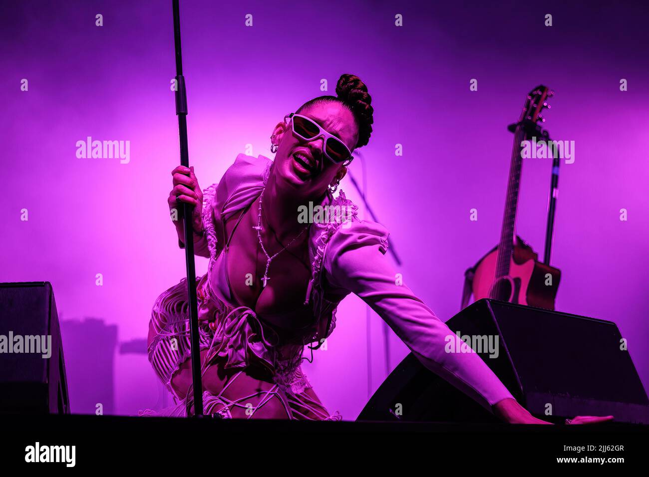 BARCELONA - JUN 16: Eartheater (band) perform on stage at Sonar ...