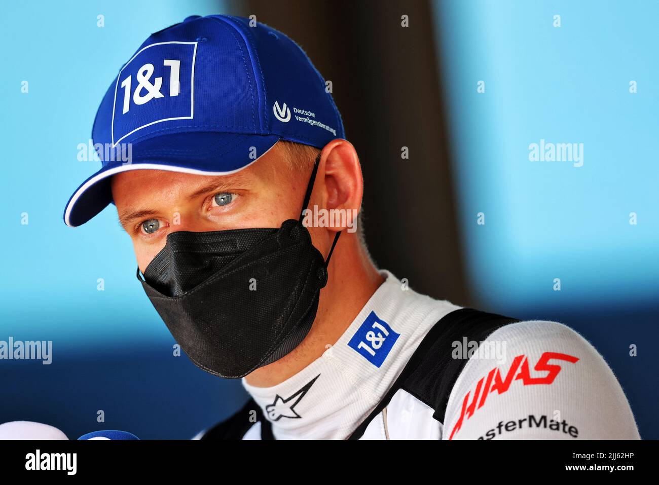 Mick Schumacher (GER) Haas F1 Team. French Grand Prix, Saturday 23rd ...