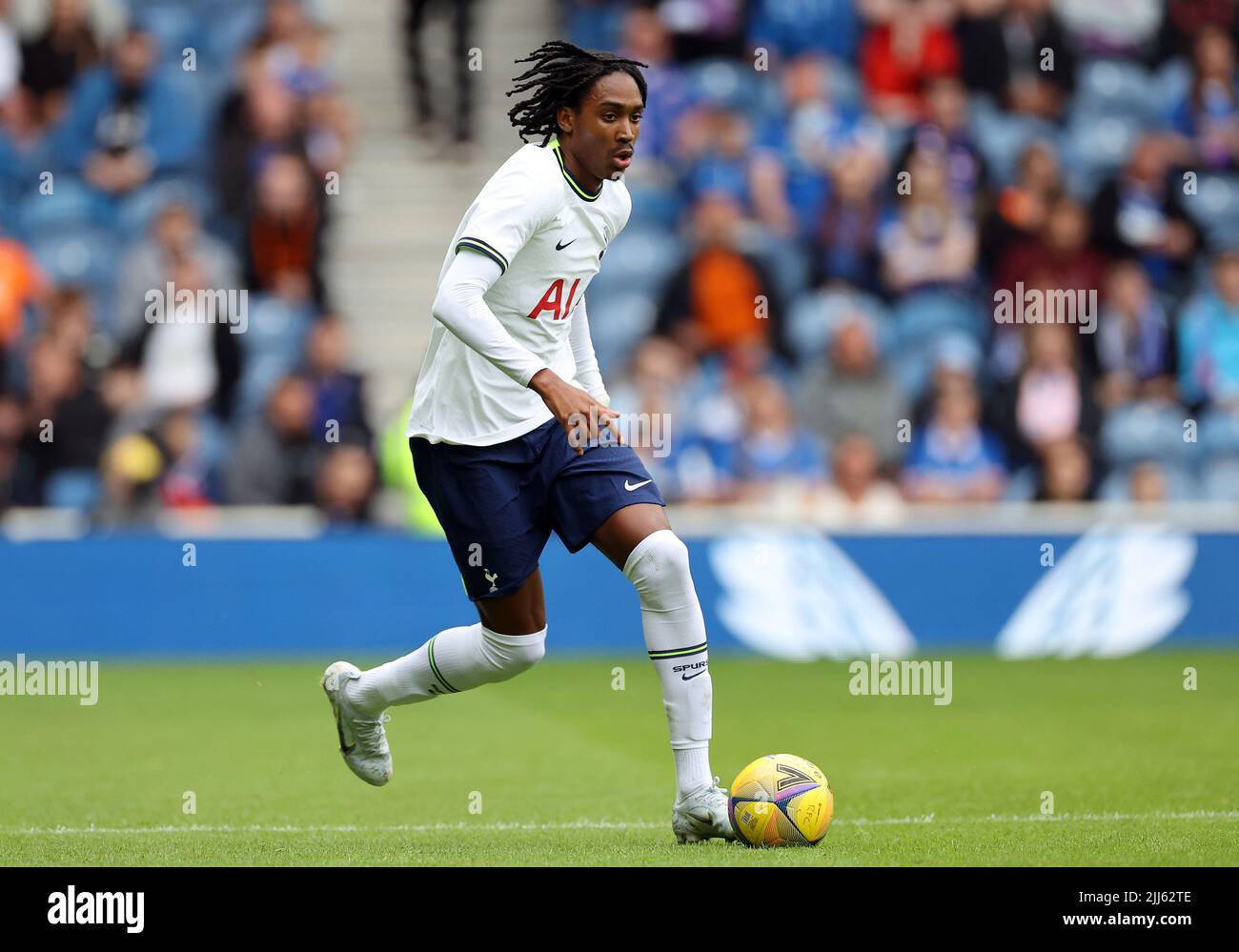 Tottenham Hotspur's Djed Spence during a pre-season friendly match at ...