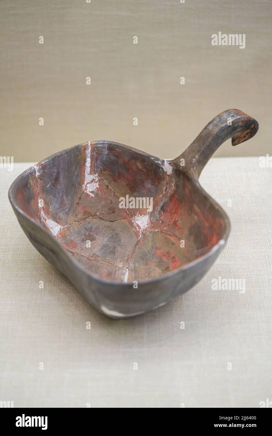 Ancient Chinese cultural relics from the Han Dynasty in the museum ...