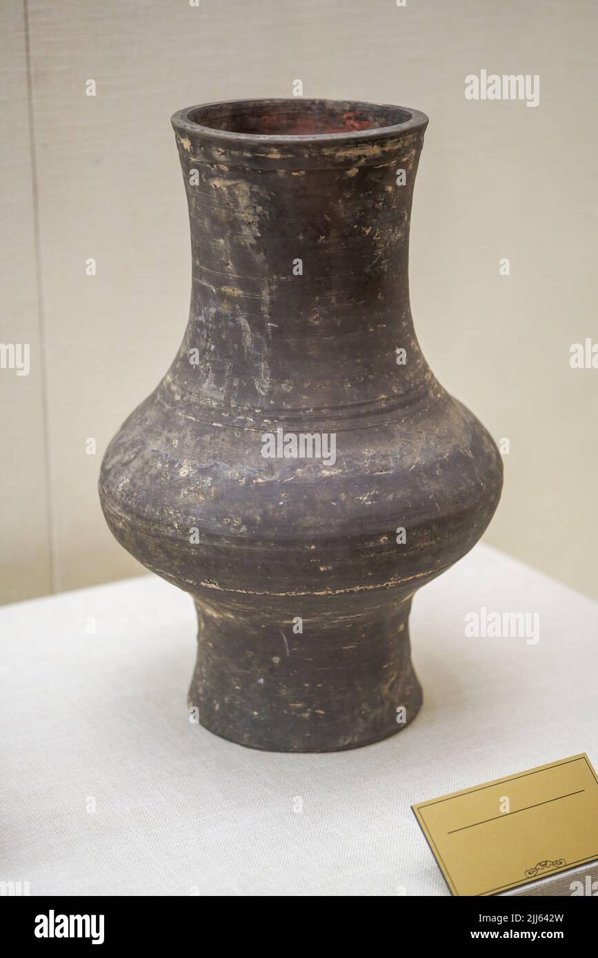 Ancient Chinese cultural relics of the Han Dynasty in the museum ...