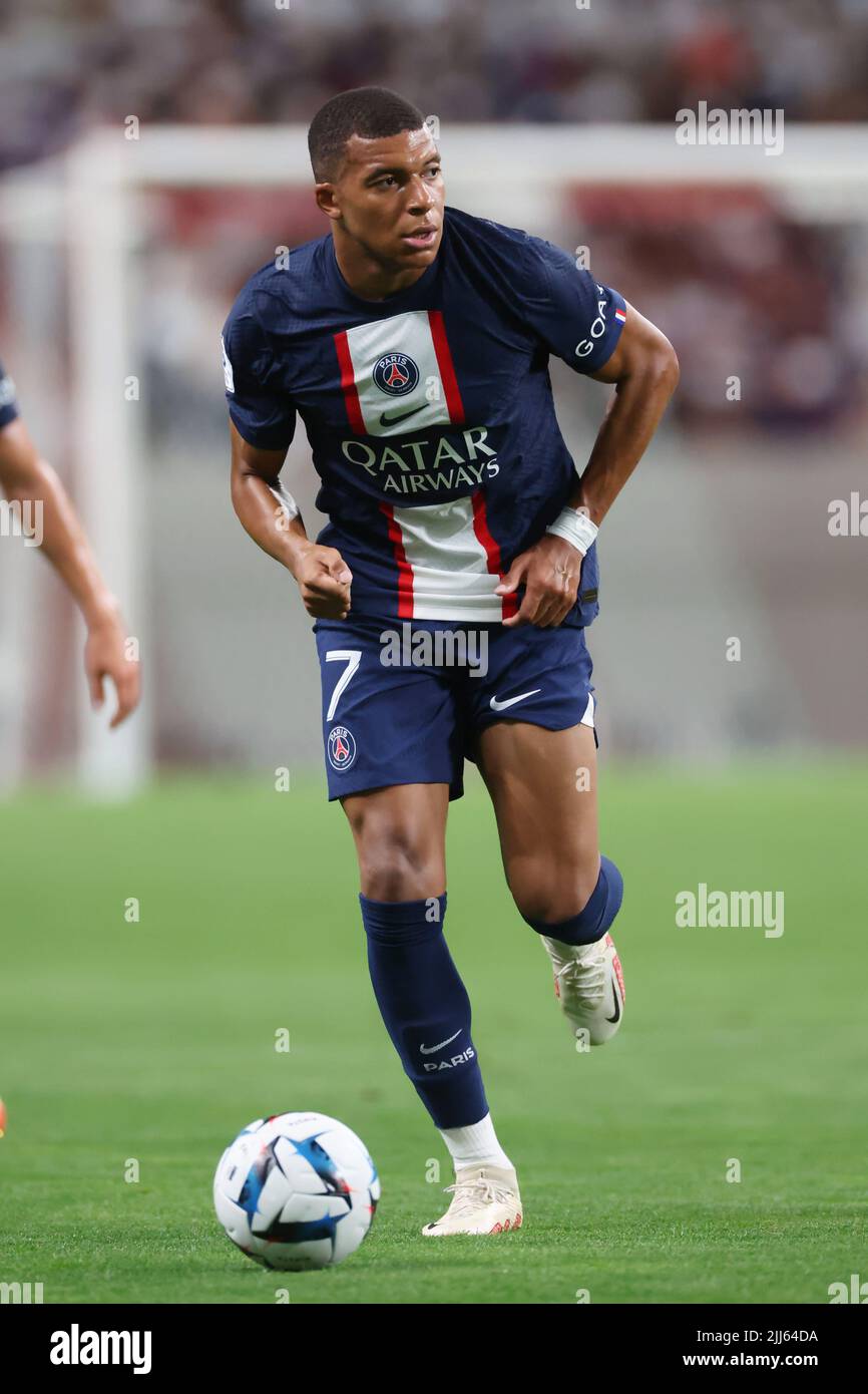 Saitama, Japan. 23rd July, 2022. Kylian Mbappe (PSG) Football/Soccer ...