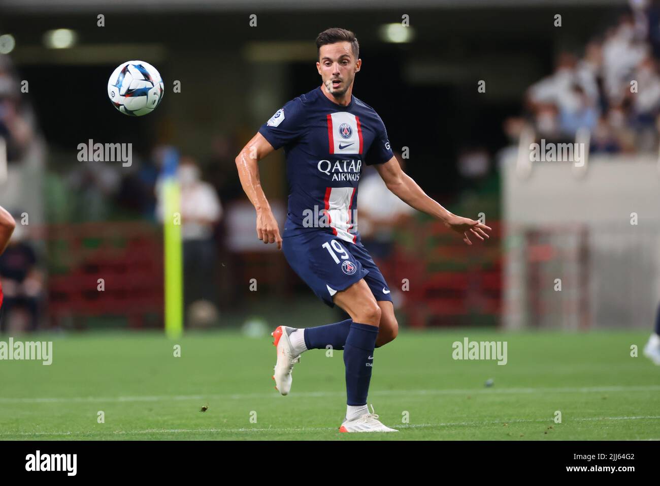 Saitama, Japan. 23rd July, 2022. Pablo Sarabia (PSG) Football/Soccer ...