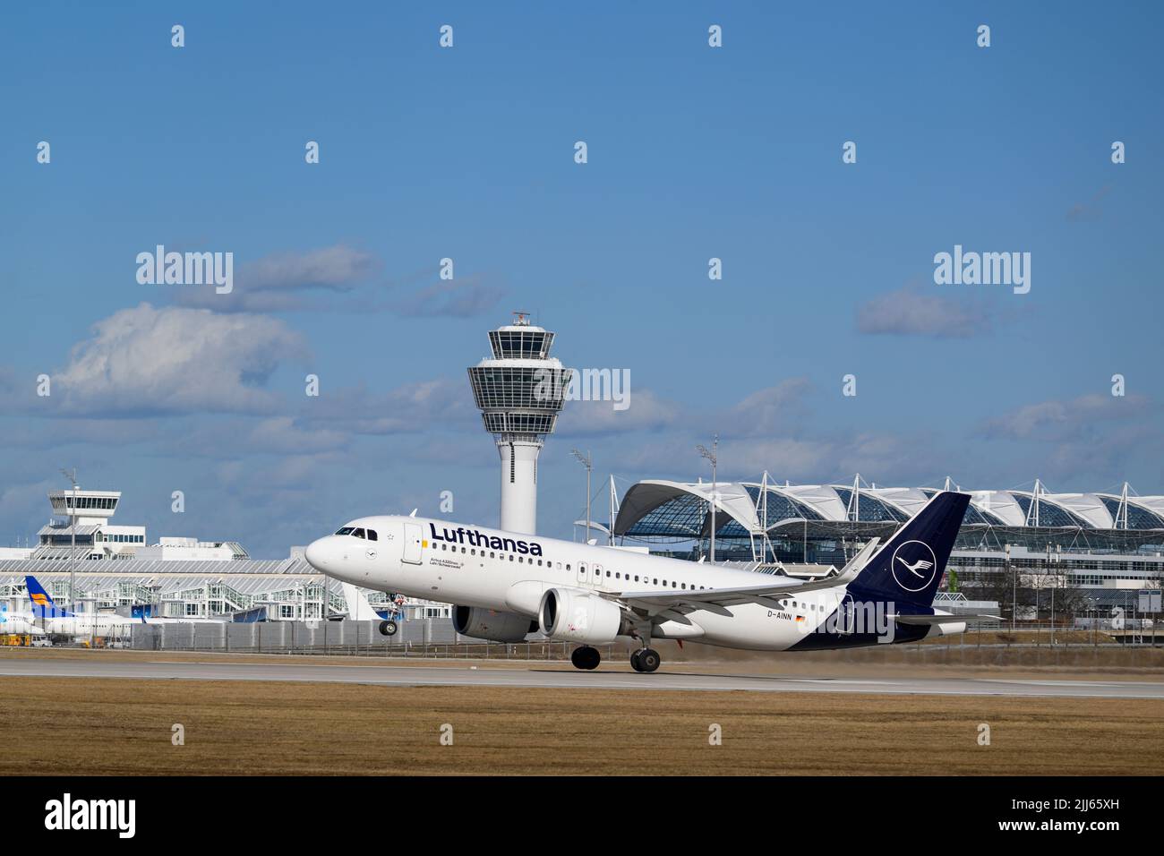 Lufthansa Airbus A320-271neo With The Aircraft Registration D-AINN Is ...