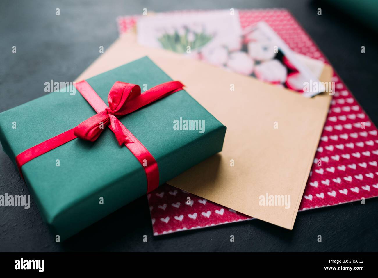 mother's day gift present reward Stock Photo - Alamy