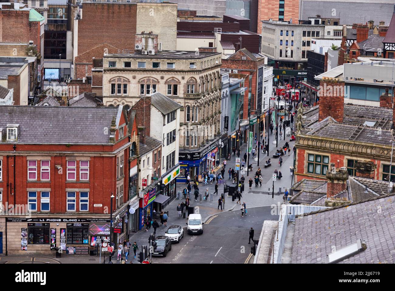 Liverpool city aerial hi-res stock photography and images - Alamy