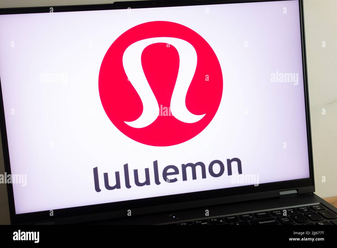 Lululemon athletica logo hi-res stock photography and images - Alamy