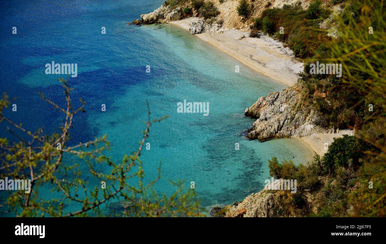 Crystal clear waters with sandy beaches and secluded bays.Along the ...