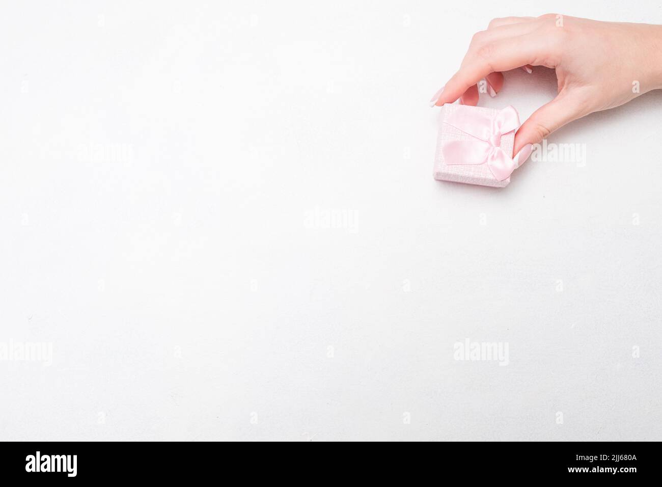 small compliment present gift jewelry box birthday Stock Photo - Alamy