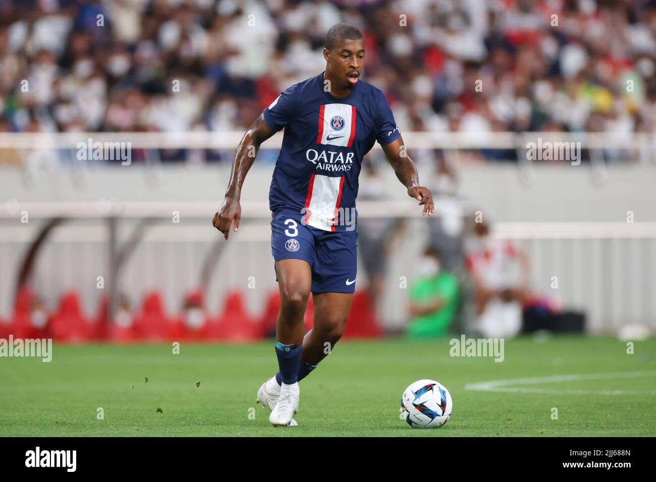 Saitama, Japan. 23rd July, 2022. Presnel Kimpembe (PSG) Football/Soccer ...
