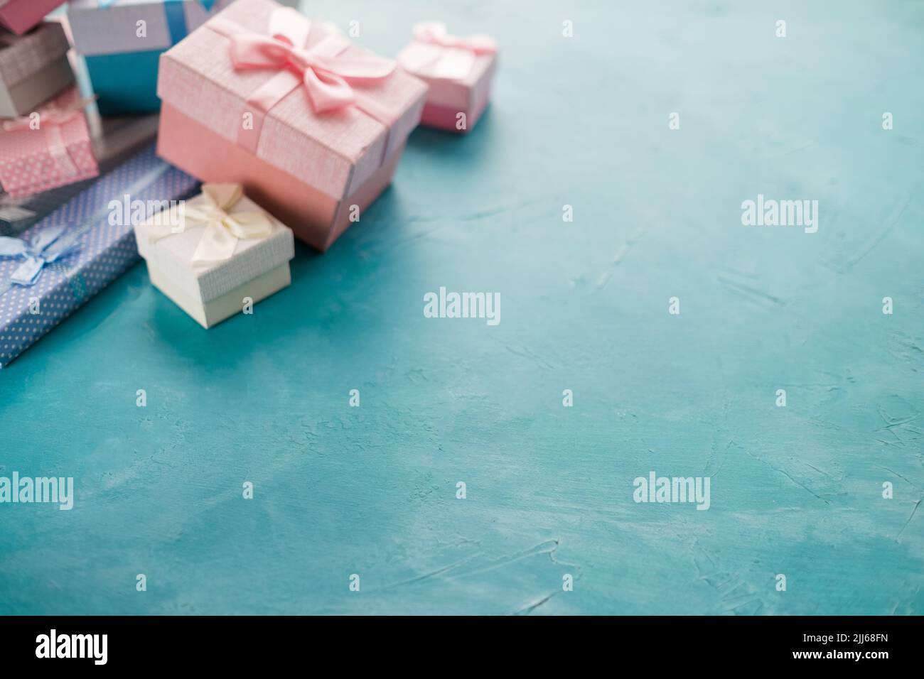 jewelry gift box feminine present celebration Stock Photo - Alamy