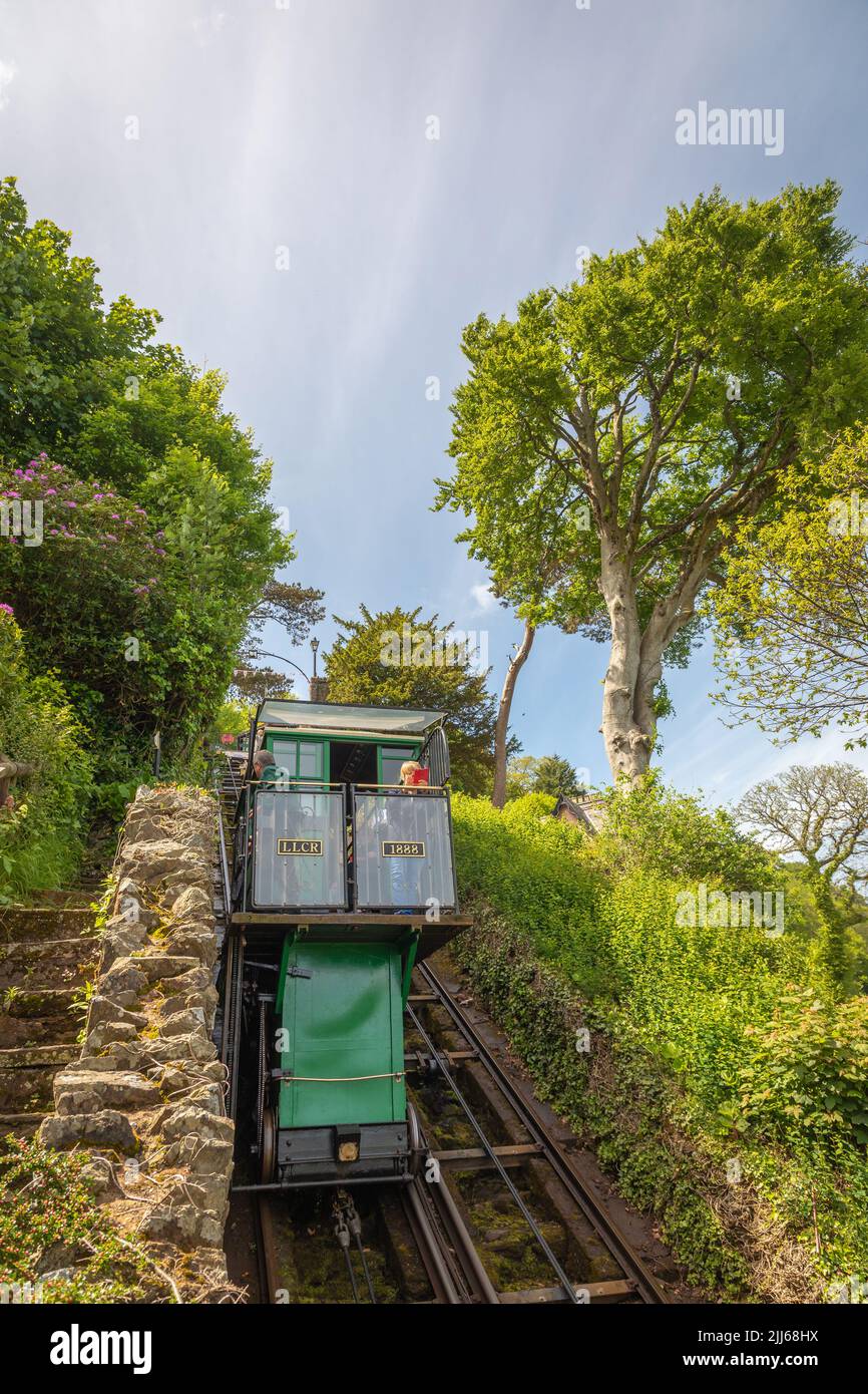The Lynton and Lynmouth Cliff Railway Stock Photo - Alamy