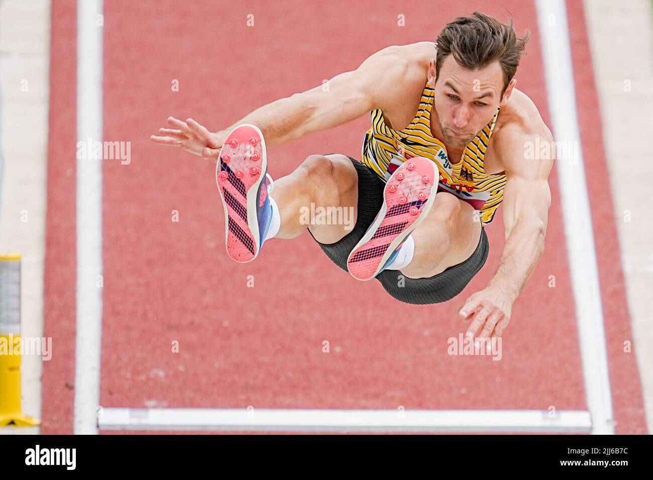 Eugene, USA. 23rd July, 2022. Athletics: World Championship, Niklas ...