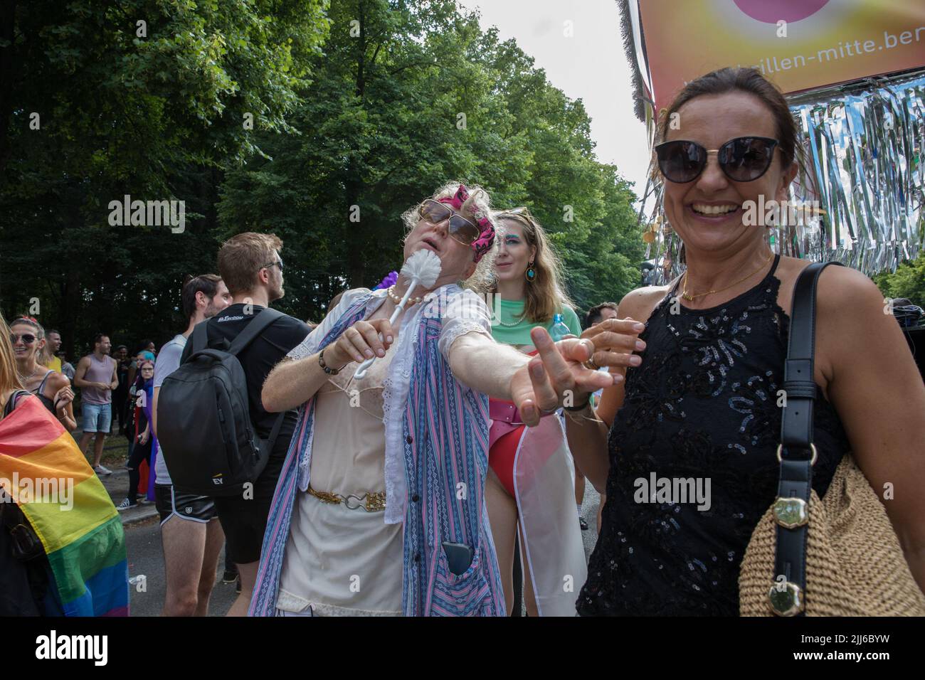 The 44th Berlin Pride Celebration, also known as Christopher Street Day ...