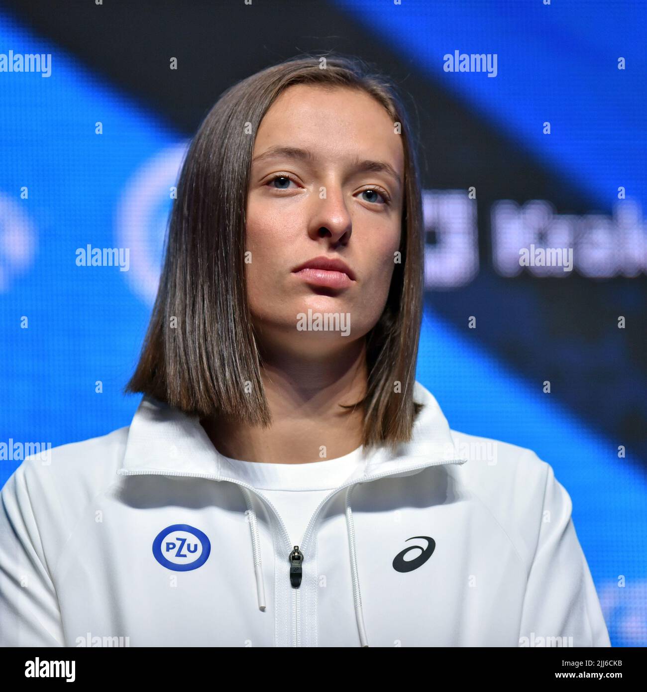 Iga Swiatek during Iga Swiatek and Friends for Ukraine charity match on ...