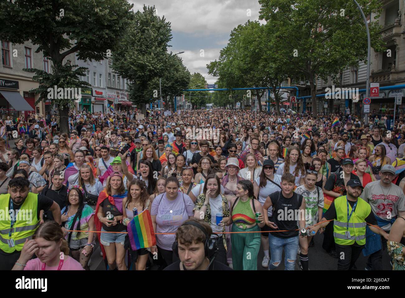 The 44th Berlin Pride Celebration, also known as Christopher Street Day ...