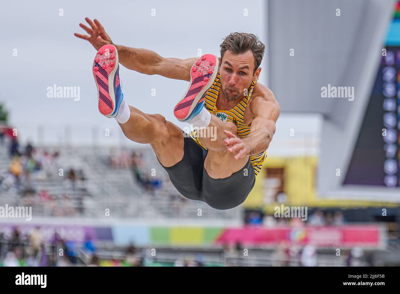 Eugene, USA. 23rd July, 2022. Athletics: World Championships, decathlon ...
