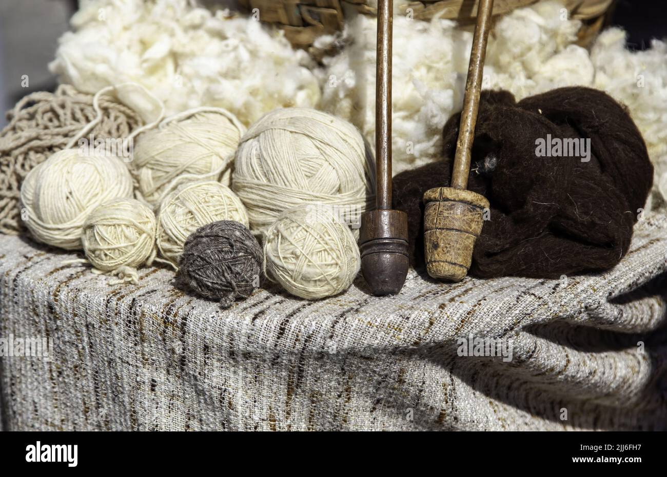 Woolen manufacturing hi-res stock photography and images - Alamy