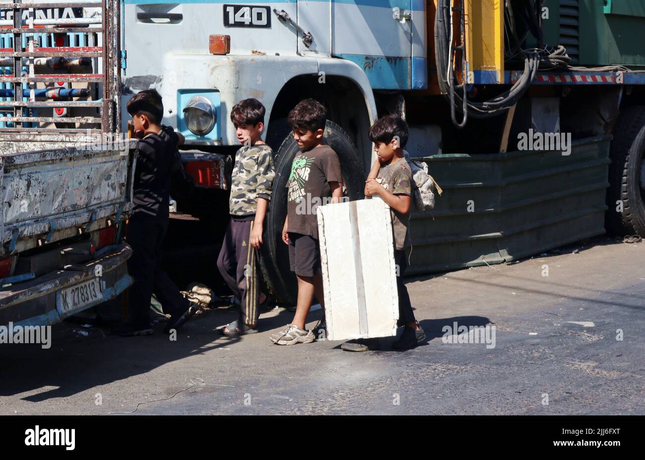 Beirut Lebanon Syrian Refugees Issam Charafeddine Forced Repatri Hi Res