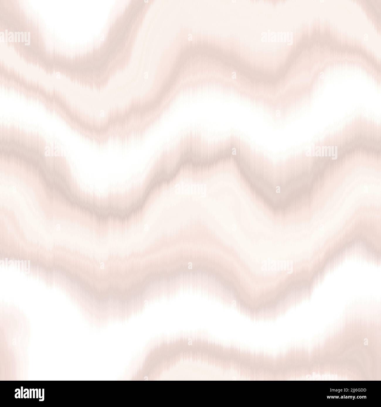 Soft wavy tie dye stripe seamless pattern. Pink white organic irregular ...
