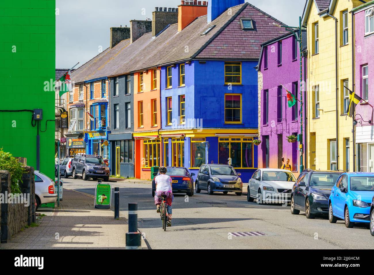 Llanberis high street hi-res stock photography and images - Alamy