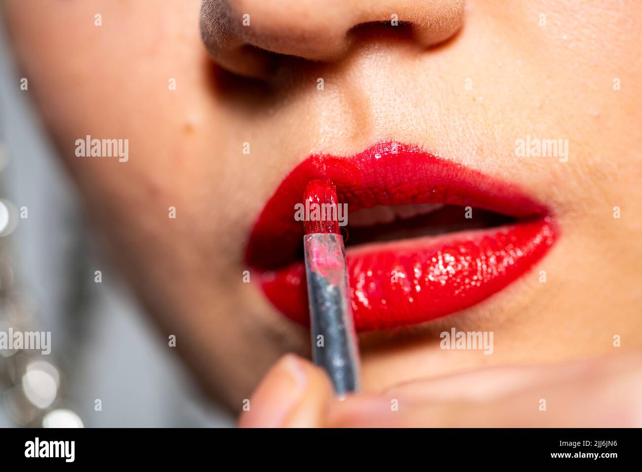 Skin color lipstick hi-res stock photography and images - Alamy