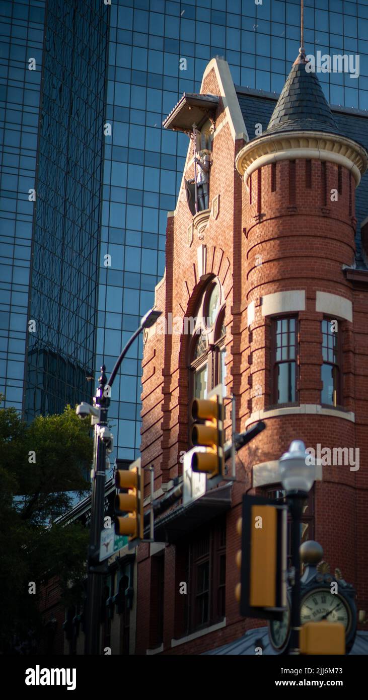 A vertical shot of the Knights of Pythias Building (Fort Worth, Texas ...