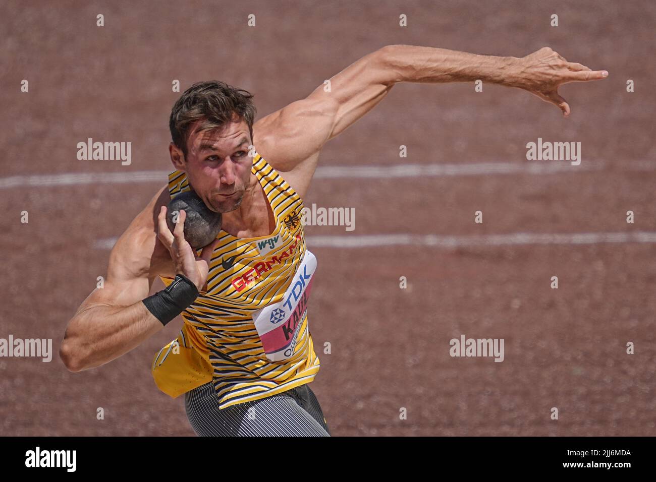 Eugene, USA. 23rd July, 2022. Athletics: World Championship, decathlon ...