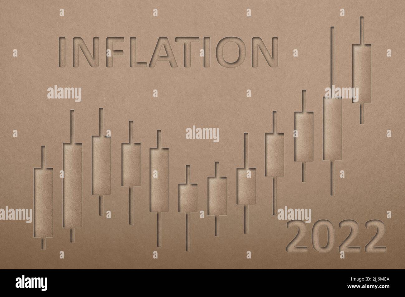 Inflation. Increasing inflation in 2022. Uncontrolled inflation or ...