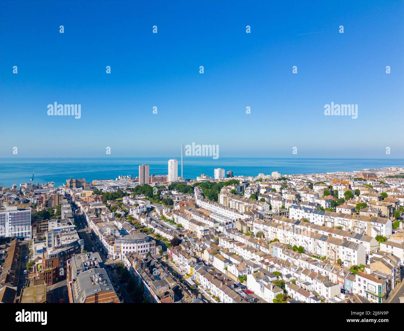 Aerial photo brighton beach hi-res stock photography and images - Alamy