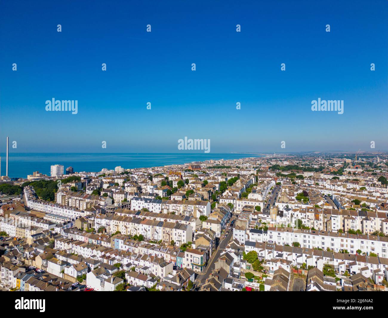 Brighton uk aerial hi-res stock photography and images - Alamy