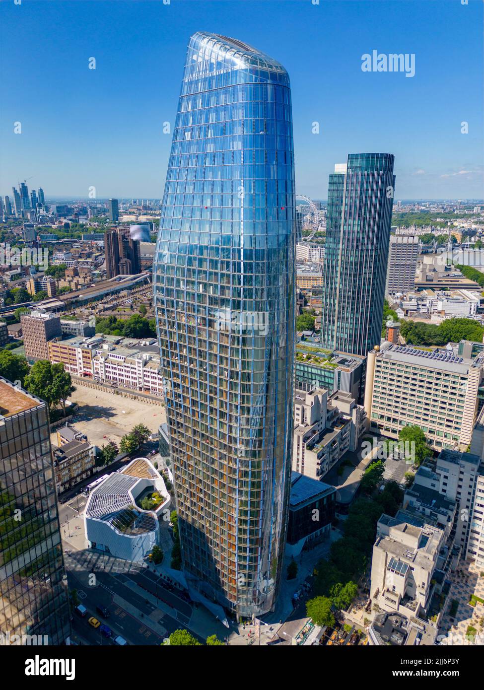 One Blackfriars Tower Downtown London Stock Photo - Alamy