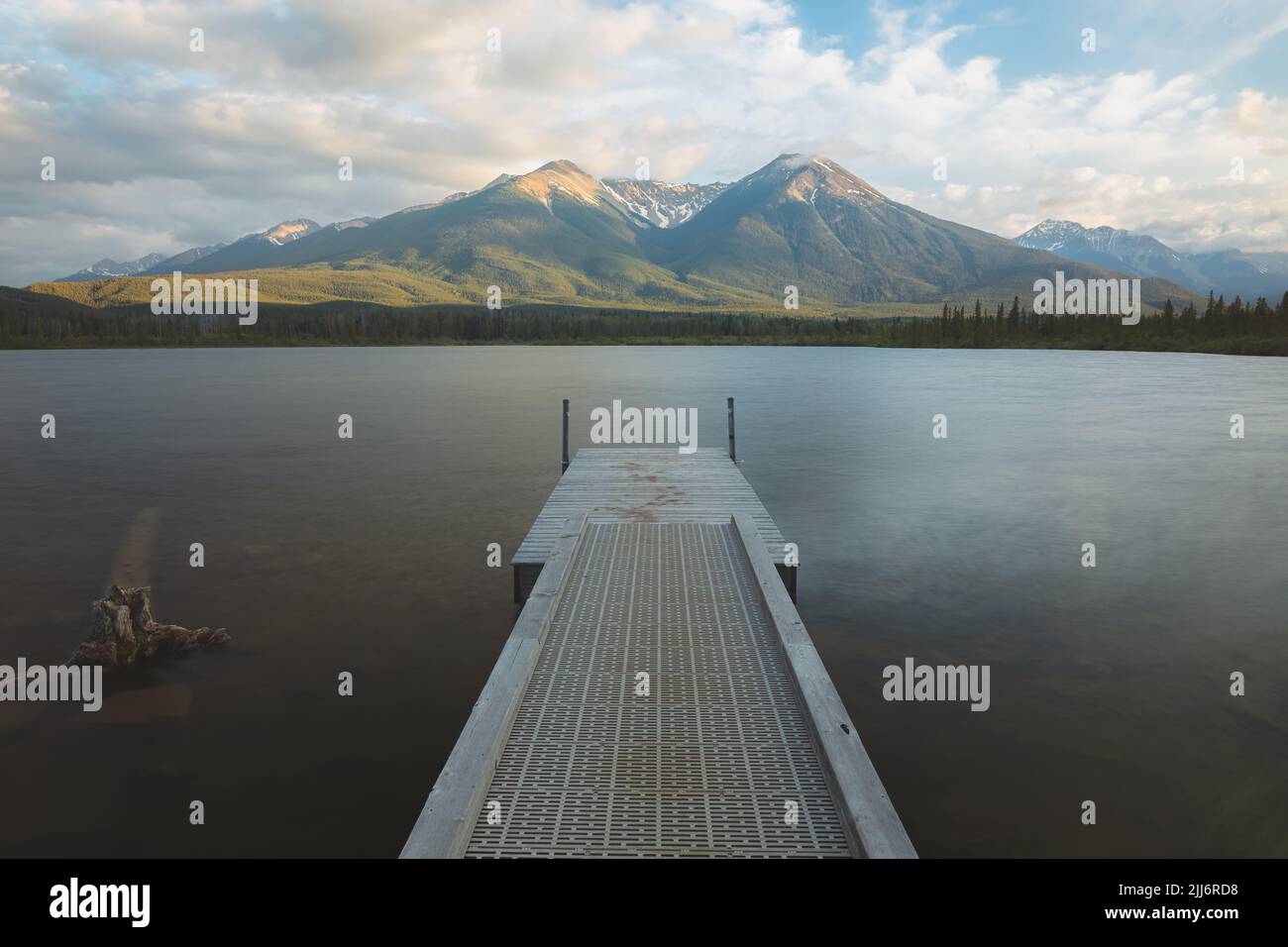 Scenic landscape view of Sundance Peak and mountain range from ...