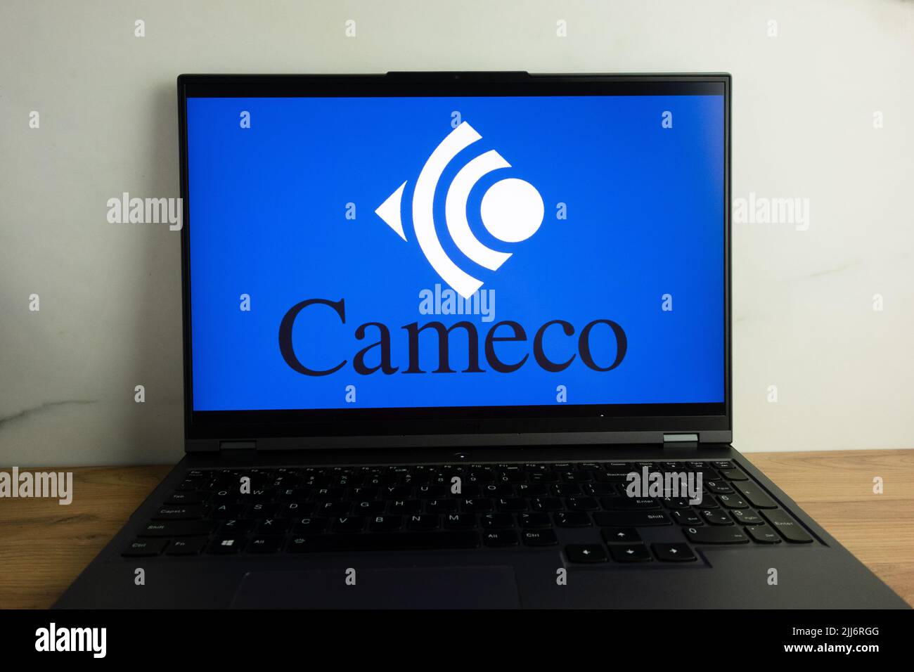 KONSKIE, POLAND - July 22, 2022: Cameco Corporation uranium company ...