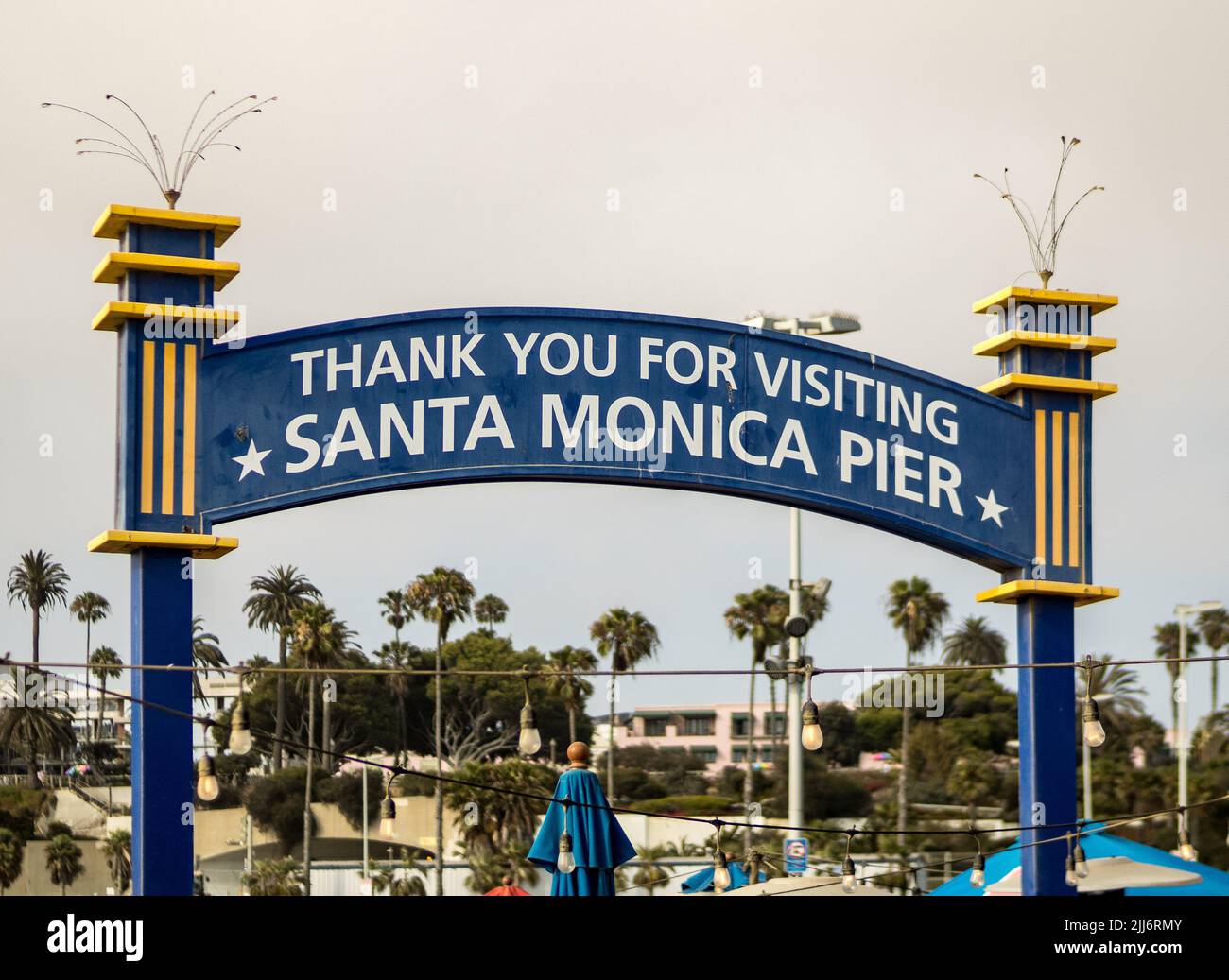 Monica gate hi-res stock photography and images - Alamy